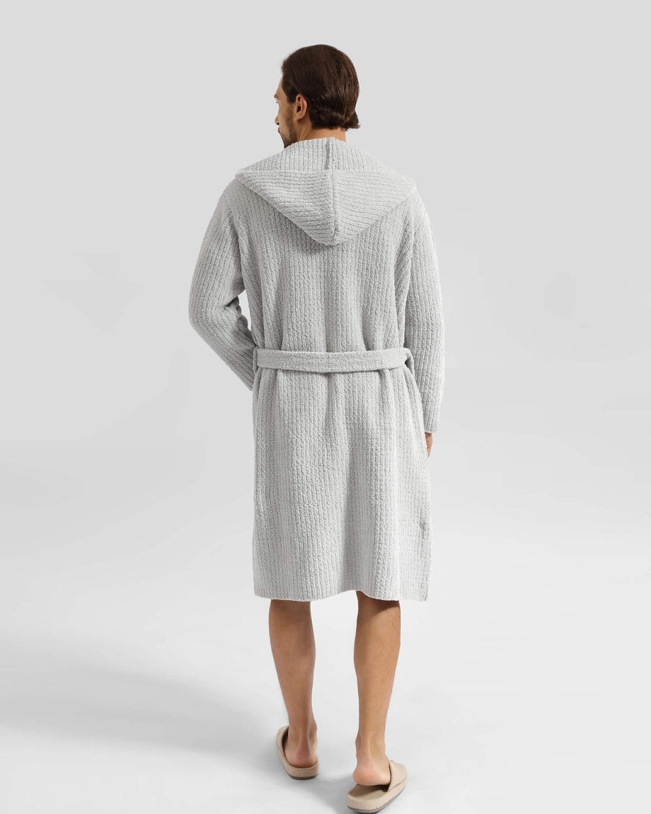 Ribbed Hooded Robe – Sunday Citizen