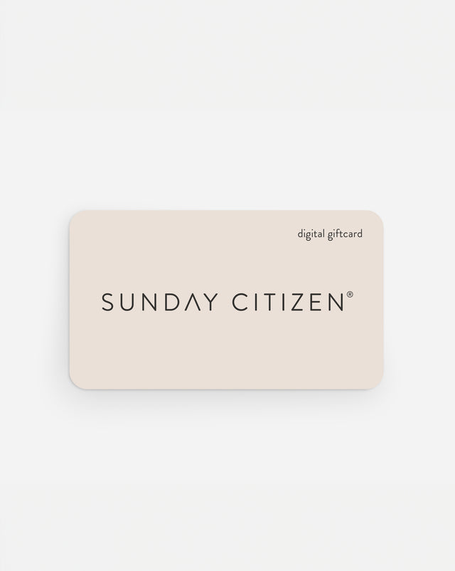 Digital Gift Card – Sunday Citizen